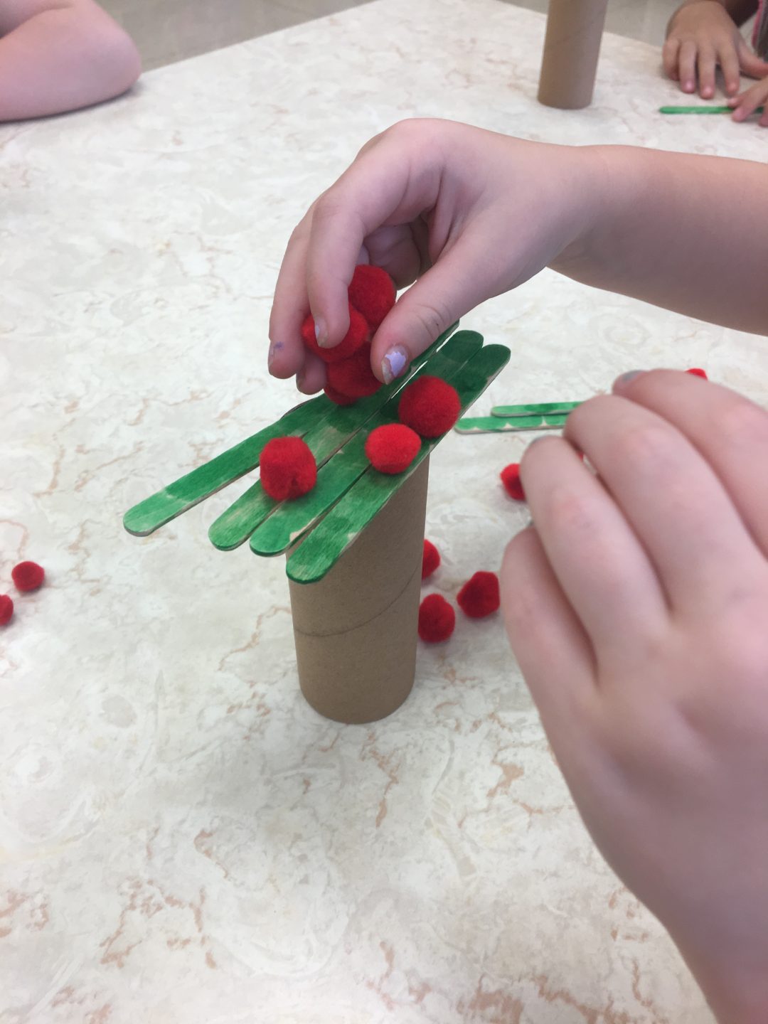 Preschool students participate in STREAM activity in their classroom ...