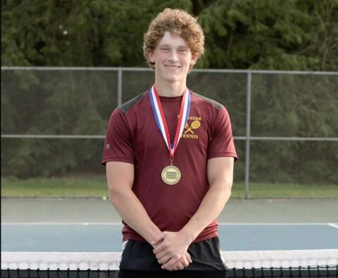 Crusader Tennis Team D9 Champs | Elk County Catholic School System